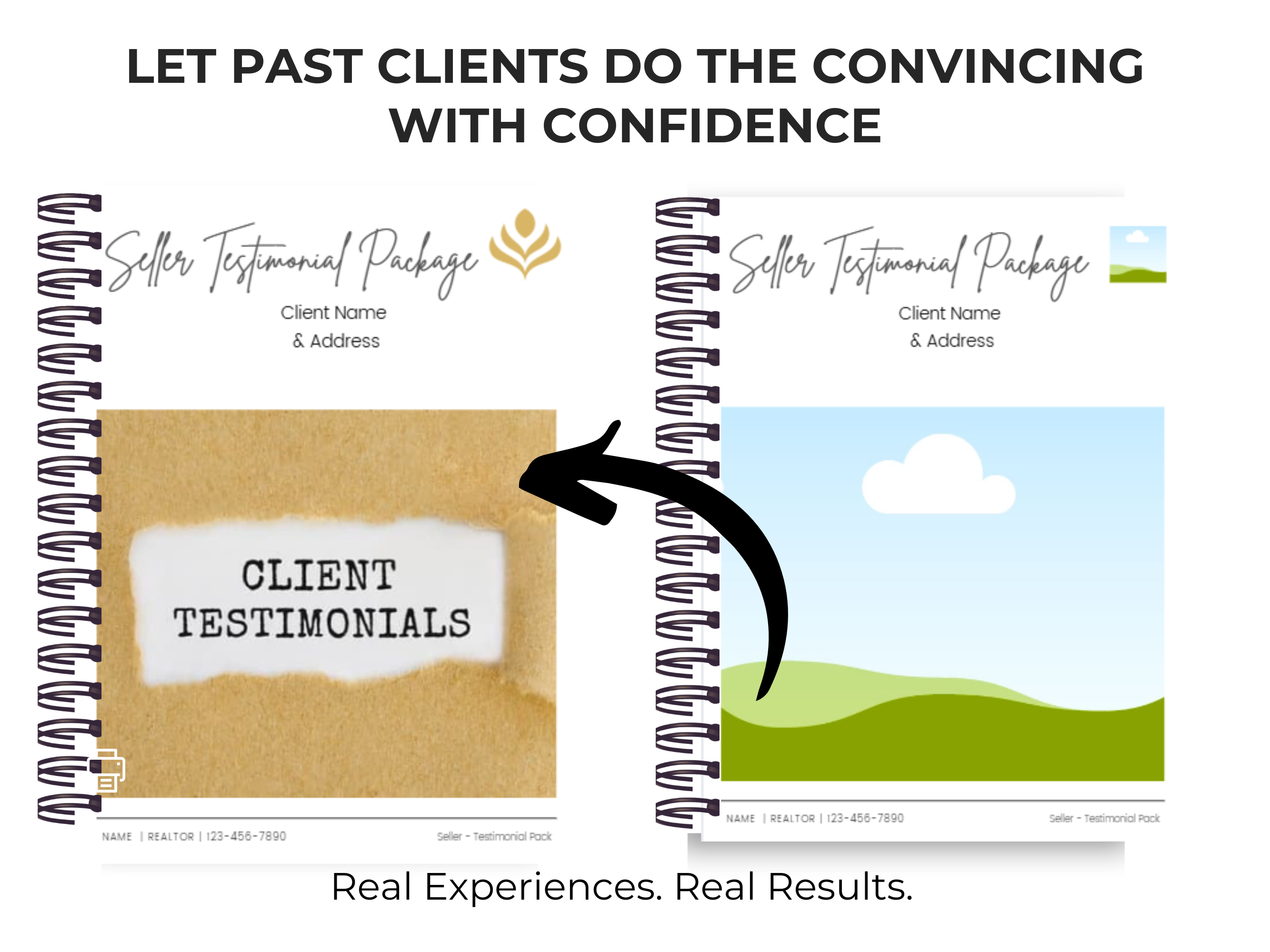 Seller Testimonial Pack Template - Collect and Showcase Client Reviews ...